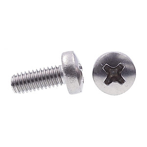 Prime-Line 9131195 Machine Screws, Metric, Pan Head, Phillips Drive, M4-0.7 X 10MM (10 Pack)