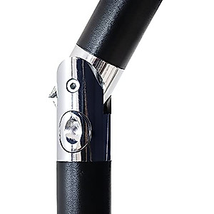 Sunnydaze 9-Foot Patio Umbrella - Push-Button Tilt and Crank Handle - Aluminum Pole and Polyester Shade Canopy - Turquoise