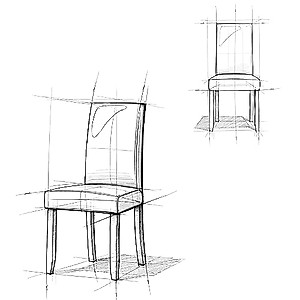 SIMPLIHOME Acadian SOLID WOOD Transitional Parson Dining Chair (Set of 2) in Stone Grey Faux Leather, For the Dining Room