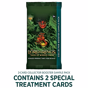 Magic: The Gathering The Lord of The Rings: Tales of Middle-Earth Commander Deck 3 + Collector Booster Sample Pack