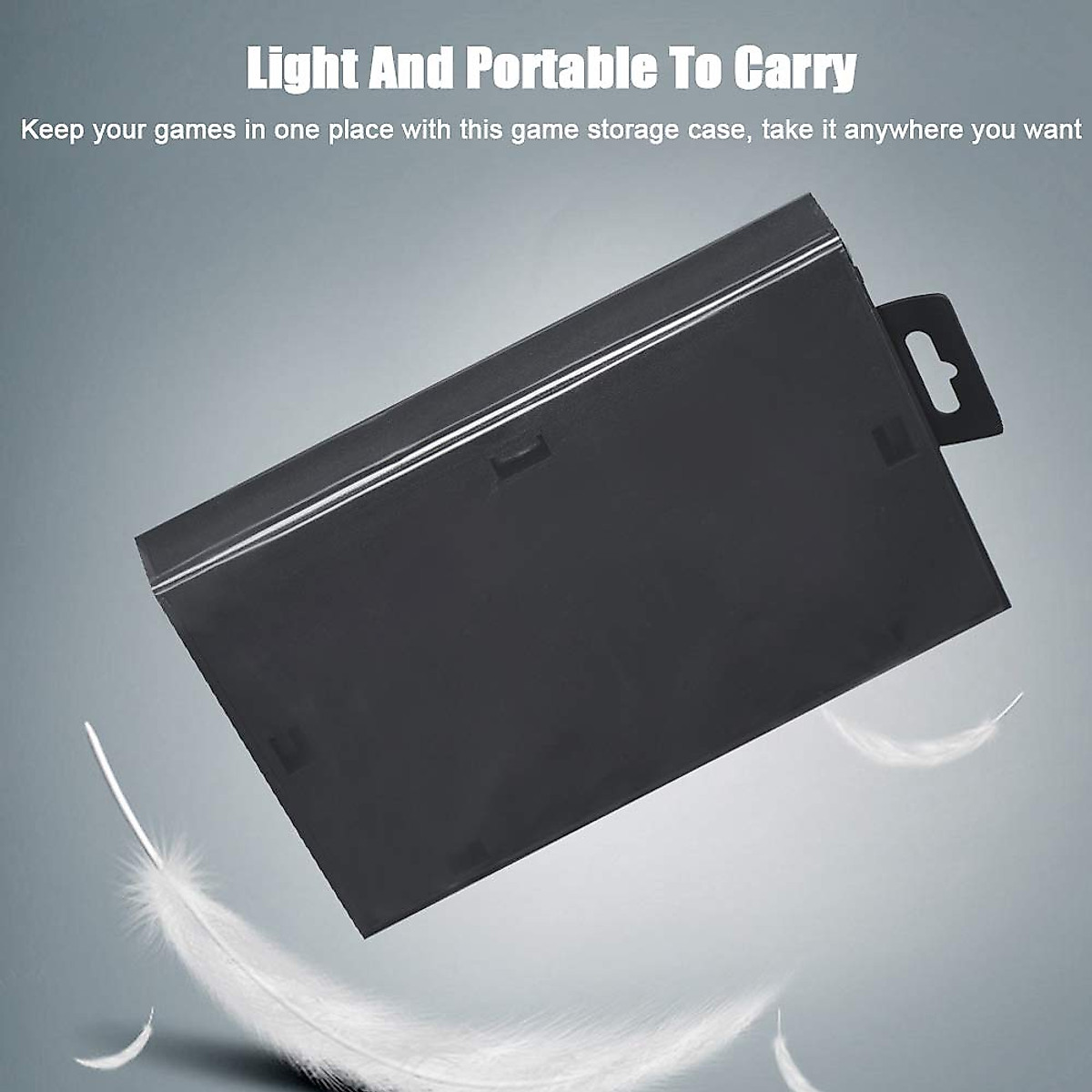 5PCS For Sega Game Cartridge Empty Shell Box Case Replacement (Black)