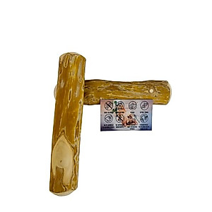 BENRIKIDS Real Coffee Wood Dog Chew, Long Lasting, Durable Chewable Stick and Dog Toy, Wood Chew Toy for Dogs, Dental Care & Chewing Muscle Training Coffee Wood Stick for Dogs, 1Pc Size M