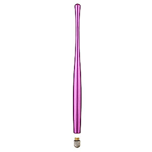 CCIVV Slim Waist Stylus Pens for Touch Screen, Compatible with iPad, iPhone, Kindle Fire + 8 Extra Replaceable Hybrid Fiber Tips (Pink, Purple, Blue, Rose Gold)