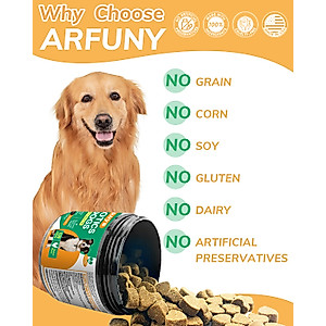 Probiotics Chews for Dogs with Prebiotic & Digestive Enzymes,Support Gut Health, Digestion, Immunity, Relief Seasonal Allergies, Diarrhea, Constipation (Chicken Flavor / 120 Chews)