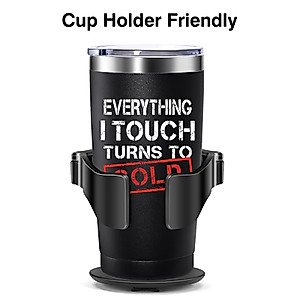 WOELIVE Realtor Gifts - Closing Gifts for Realtors - Everything I Touch Turns To Sold - Real Estate Agent Gifts for Women Men - Cool real estate agent supplies -20oz Insulated Stainless Steel Tumbler