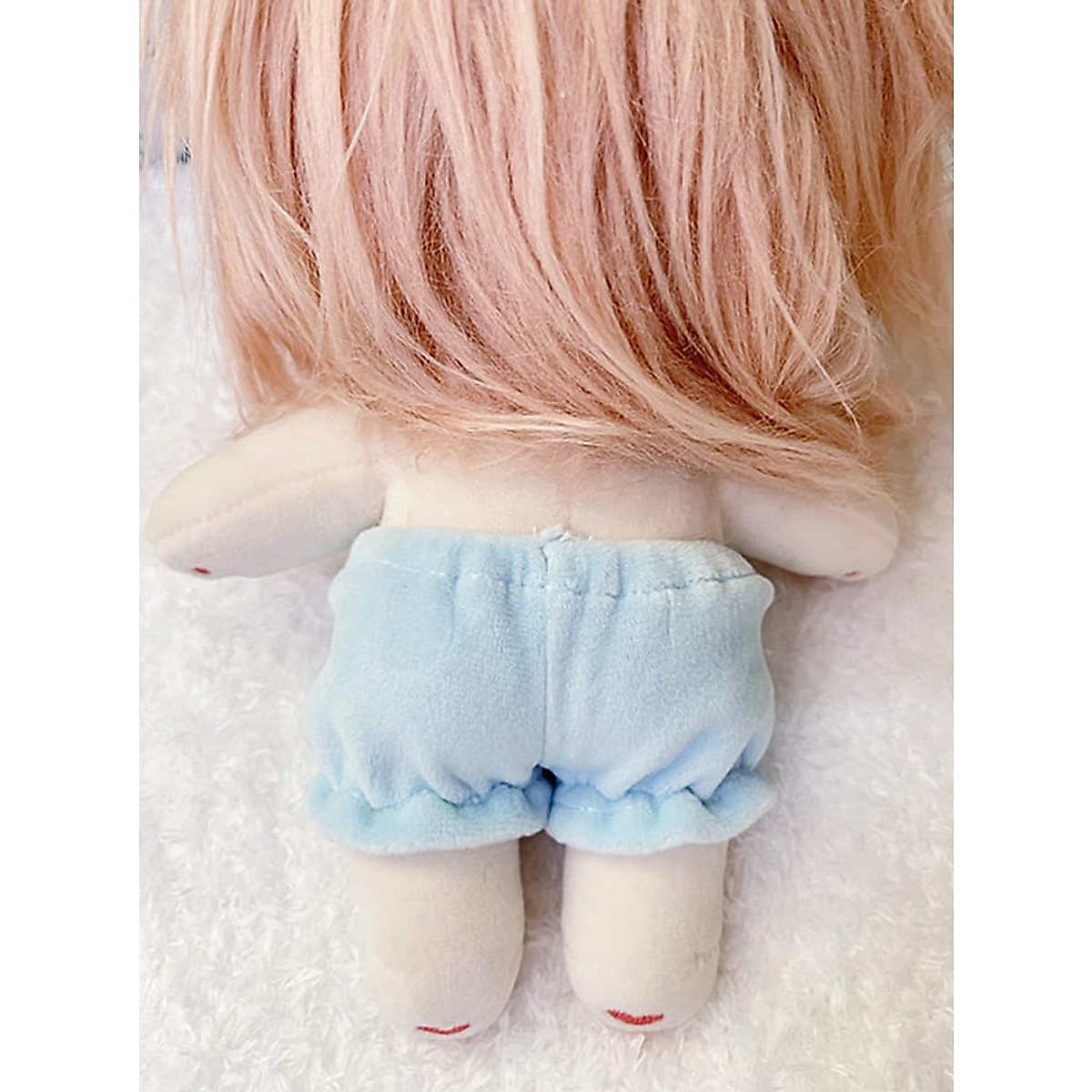 niannyyhouse 15cm 20cm Plush Doll Clothes Shorts Thickened Leggings Ribbed Socks Soft Stuffed Plush Toy Dress Up (a4, 20cm)