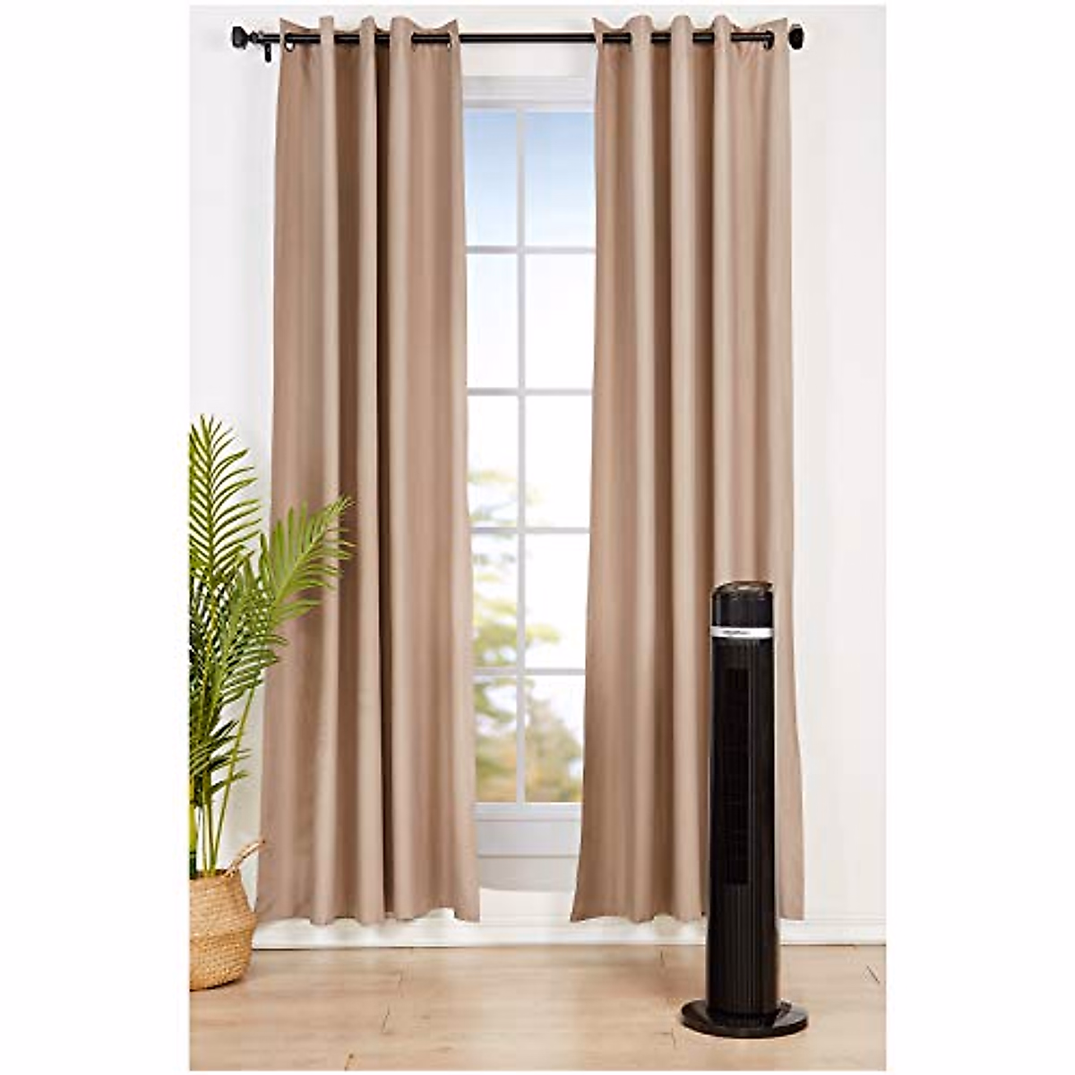 Amazon Basics Oscillating 3 Speed Tower Fan with Remote