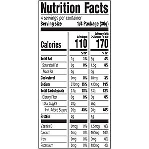 Jell-O Instant Pudding & Pie Filling, Cookie and Cream, 4.2 oz