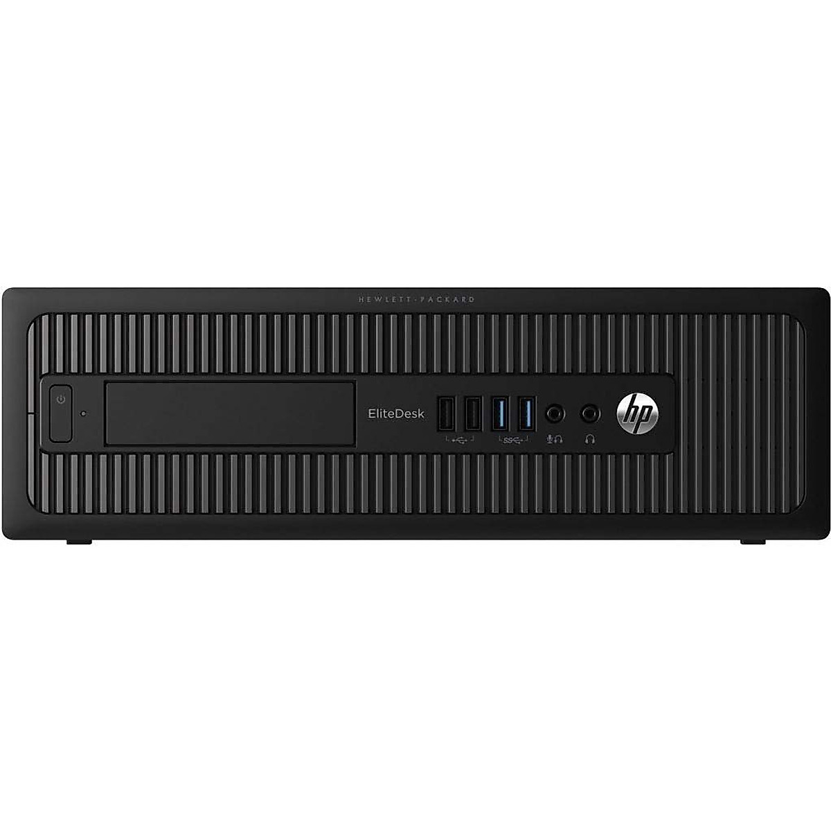 HP Elite Desk 800 G1 SFF Desktop PC - Intel Quad Core i5 4570 3.2Ghz 8GB DDR3 RAM, 500GB, DVD ROM, Display Port, USB 3.0, VGA, Free Keyboard, Mouse, WiFi Adapter, Windows 10 Pro(Renewed)