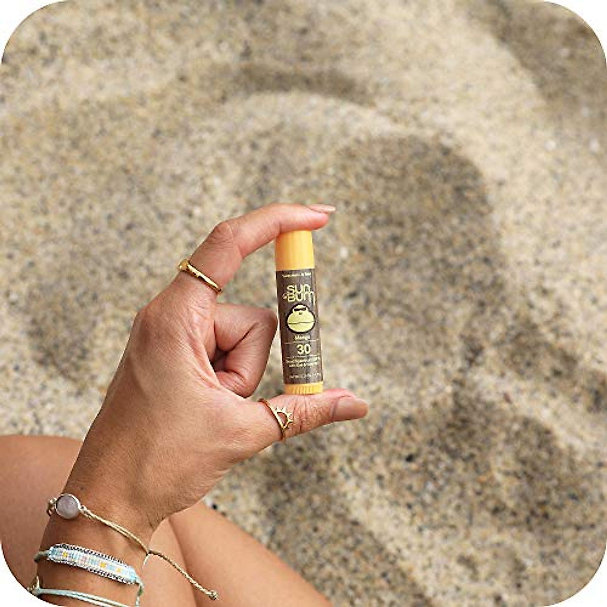 Sun Bum SPF 30 Sunscreen Lip Balm | Vegan and Cruelty Free Broad Spectrum UVA/UVB Lip Care with Aloe and Vitamin E for Moisturized Lips | Mango Flavor |.15 oz