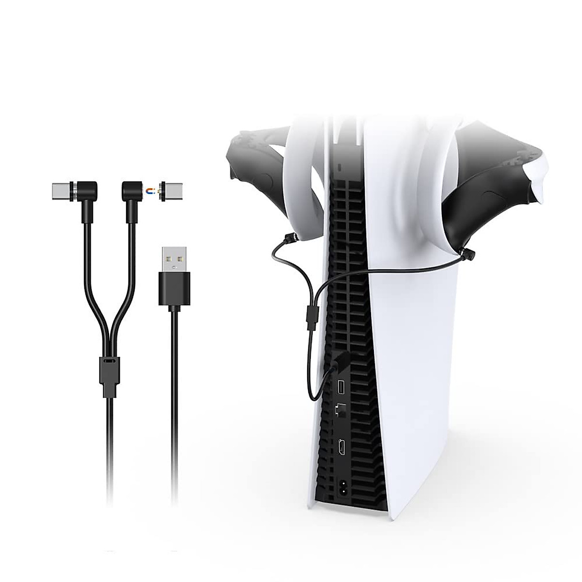 Charging Cable for PSVR2 Handle Magnetic Charging Cable for PS5 Handle Type-c Charging Cable