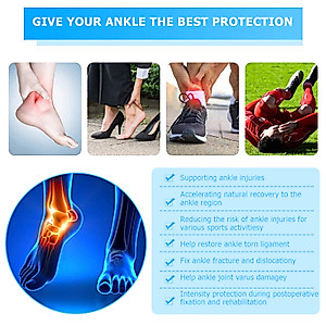 2pcs Anti Sprain Ankle Brace Thin Ankle Pads Ankle Wrap Sports Ankle Pads Ankle Support Brace Kickstand Soccer Ankle Guards Guard Brace Fitness Support Package Pressurize