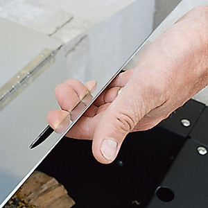 Firebuggz Fire Pit Cover - Stainless Steel Fire Pit Cover, 32" Square - Snuffer Cover Top for Wood or Gas Pit Ring, Silver