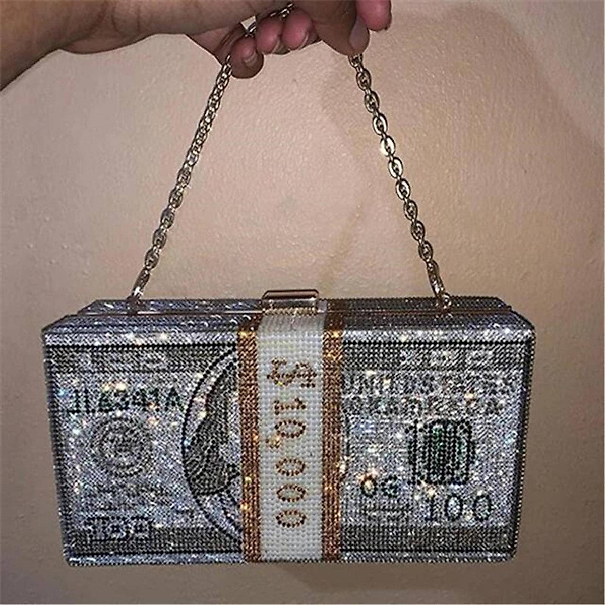 NA Diamond Set Dollar Full Drill Dollar Banquet Bag