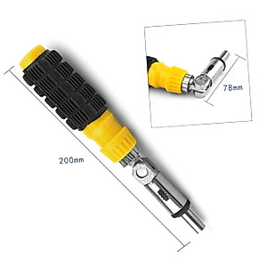 OSALADI 41pcs Mini Wrench Multi Screwdriver Mini Ratchet Screwdriver Mini Screwdriver Mini Socket Wrench Screwdriver Rod Sleeve Set Multifunction Plate Blush Set Screwdriver