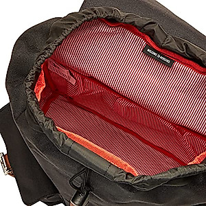 Herschel Dawson Backpack, Black/Tan Synthetic Leather, Classic 20.5L