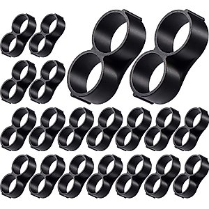 Outus 20 Pieces 1/2 Inch Drip Tubing End Closure Drip Irrigation Hose End Plug Fitting