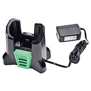 MSA 10092233 Charger Cradle Assembly with Corded Power Supply for ALTAIR 4X Multi-Gas Detectors, Color: Black and Green, Keep Detector Charged and Ready