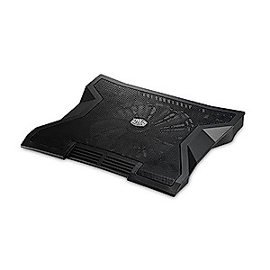Cooler Master NotePal XL Laptop Cooling Pad 'Silent 230mm Blue LED Fan, USB Hub, Supports Up to 17” laptops' R9-NBC-NXLK-GP