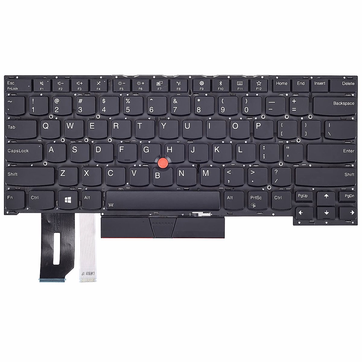 Replacement Keyboard for Lenovo Thinkpad T490s T495 T495s, P1 Gen 3 2, Thinkpad X1 Extreme Gen 1 & Gen 2 & Gen 3 Laptop with Backlit US Layout P/N: SN20R58769