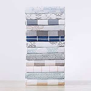 Great Bay Home Bed Linen Set, 4 Piece, Turkish Cotton Queen Flannel Sheets Set, Floral Sheets, Deep Pocket, Soft Sheets, Double Brushed Sheets, Pre-Shrunk & Anti-Pill Flannel Sheets, Toile-Blush Pink