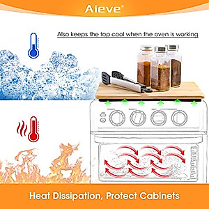 Aieve Cutting Board for Cuisinart Air Fryer Oven, Air Fryer Accessories Compatible with COSORI Air Fryer Toaster Oven