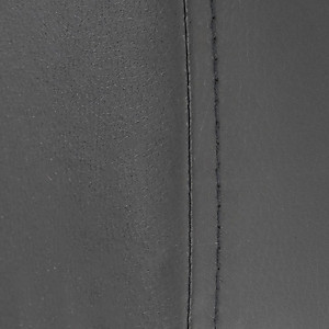 MCombo Big Kids Recliner for Ages 3+, Child Recliner Chair, Toddlers Recliner Sofa with Cup Holders, Faux Leather, 7322(Dark Grey)