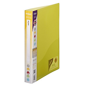 Snopake A4 2 O-Ring 25 mm RingBinder – Classic Yellow [Pack of 10] Ref: 10182