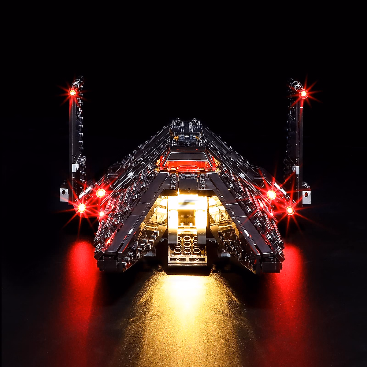 BRIKSMAX Led Lighting Kit for LEGO-75336 Inquisitor Transport Scythe - Compatible with Lego Star Wars Building Blocks Model- Not Include The Lego Set