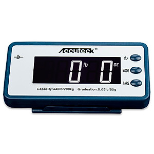 Accuteck 440lb Heavy Duty Digital Metal Industry Shipping Postal Scale W/C
