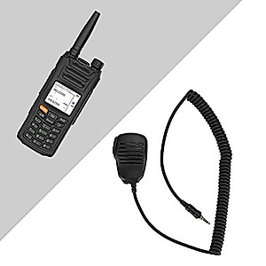 Speaker Mic for Yaesu Vertex Walkie Talkie VX-6R, VX-7R, VX-6E, VX-7E, VX-120, VX-127, VX-170, VX-246, VX-270, VX-177, VX-700, VX-710 etc,Waterproof and 360 Degrees Rotation PTT Hand Microphone