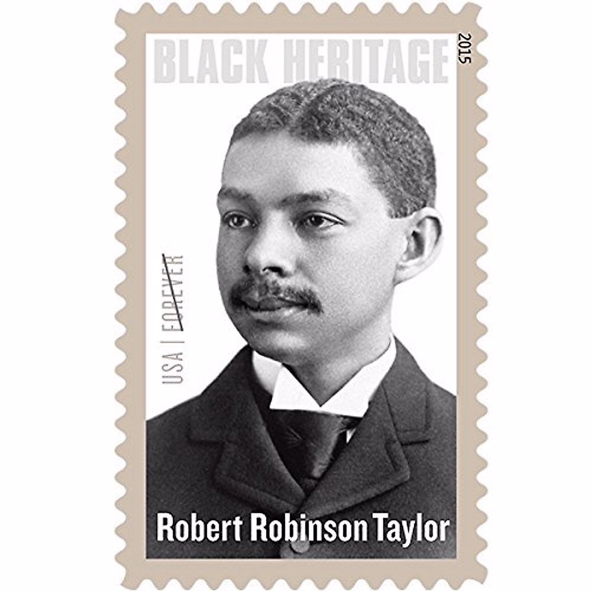 Robert Robinson Taylor Book of 20 x Forever U.S. Postage Stamps Scott 4958 By USPS