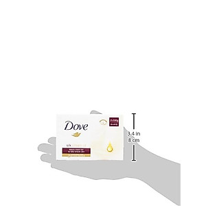 Dove: "Cream Oil Beauty Cream Bar with Moroccan Argan Oil * 3.5 Ounces (100g) Bars (Pack of 2) * [ Italian Import ]