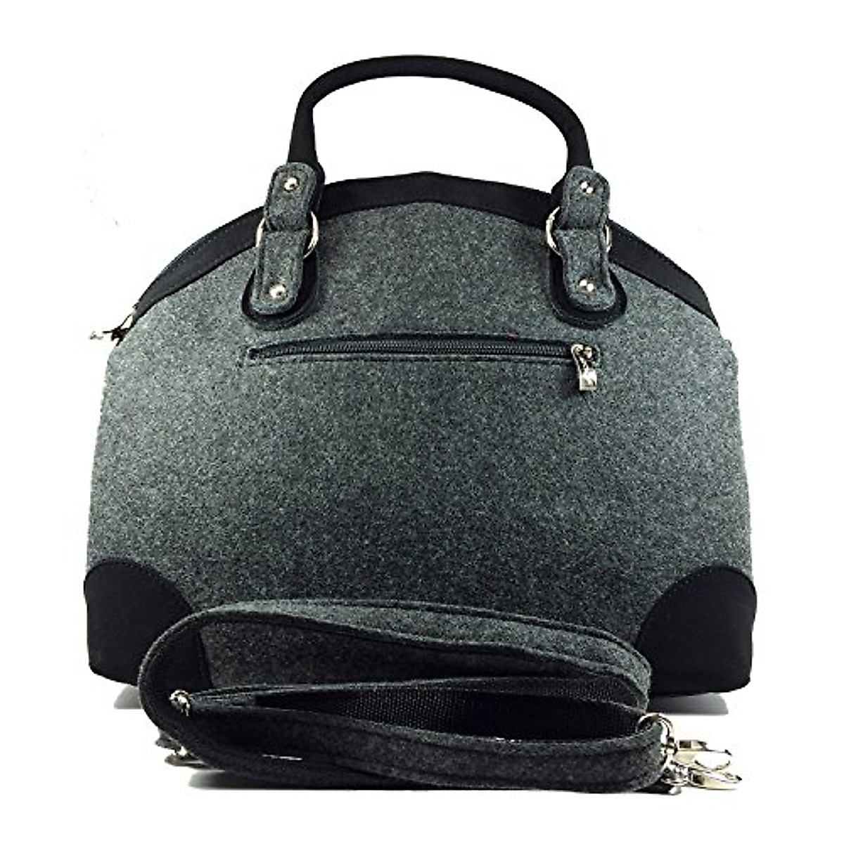 Irish Tote Handbag for Women Celtic Knot Wool & Leather Purse Made in Ireland