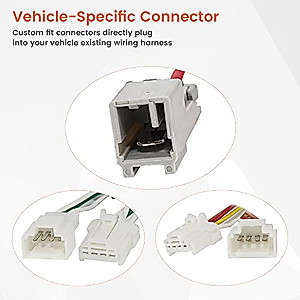 Oyviny Custom 4 Way Trailer Wiring Harness 55571 for 2009-2014 Nissan Murano, Murano Trailer Tow Wiring