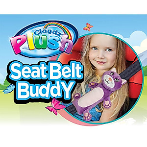 Cloudz Kids Plush Seat Belt Buddy XL Travel Pillow - Cat