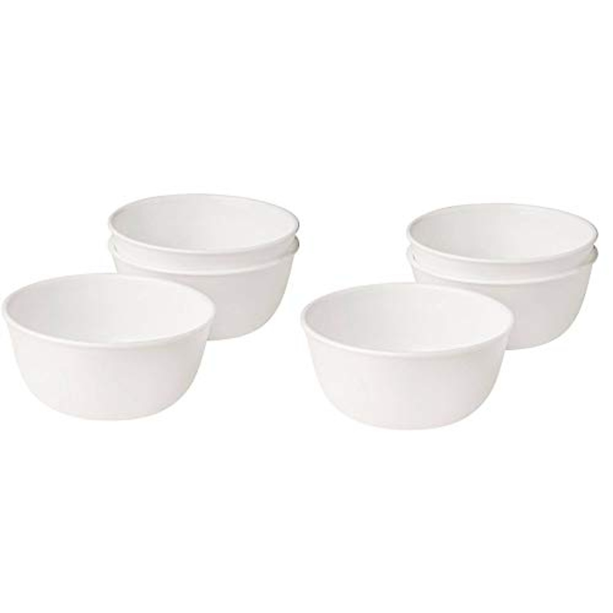 Corelle Livingware 1032595 28-Ounce Super Soup/Cereal Bowl, Winter Frost White - Set of 6