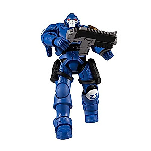 McFarlane Toys Warhammer 40,000 Ultramarines Reiver with Bolt Carbine & Base 7" Action Figure
