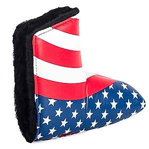 HIFROM Stars and Stripes Golf Putter Head Covers Putter Cover Blade Headcover for All Brands Blade