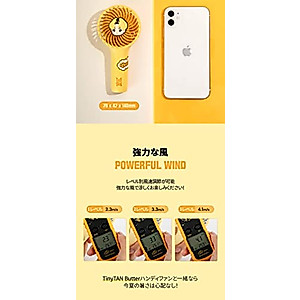 Royche TinyTAN Butter Official Baby Mini Handheld Handy Fan Personal Portable Fan (Jung Kook)