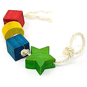 Oxbow Animal Health 3 Pack of Enriched Life Color Play Dangly Small Pet Chew Toys