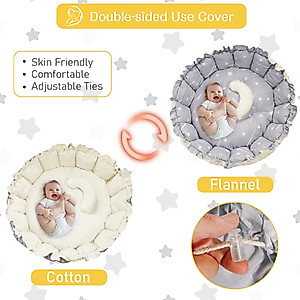 Agiyimi 5-in-1 Thick Plush Baby Play Gym, Tummy Time Mat, Play Mat for Babies and Toddlers, Activity Gym, Convertible Stage-Based Developmental Activity Center from Baby to Toddler, Ball Pit, Pet Bed