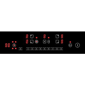 K&H 5 Burner 30 Inch Built-in Electric Stove Top Radiant Ceramic Cooktop Touch Control 240V 8600W CE30-8608