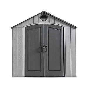 Lifetime 8 x 20 Ft. Outdoor Storage Shed, Gray