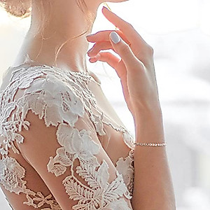 Beyond Brilliance 1.00 Carat Round Natural Diamond Bracelets for Women | Rose Gold-plated Sterling Silver Tennis Bracelet | Fine Jewelry for Her | Timeless Design | Gift Box Included