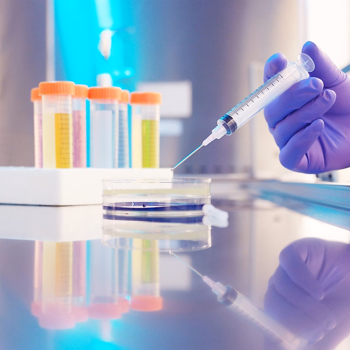 25 Gauge 5/8 Inch Lab Dispensing Accessories, Individually Sealed Packed(Pack of 100)