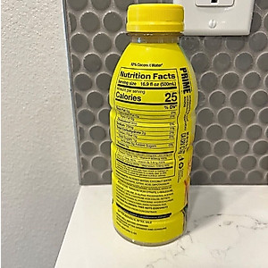 MAGNETOE Prime Lemonade Limited Edition Hydration Bottle, Venice Beach EXCLUSIVE Edition, 500ml (16.9oz)