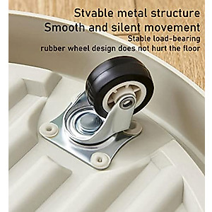 RUDINO,Plant Roller Base,Plant Dolly,Plant Caddy With Wheels,Rolling Plant Stand,Plant Caddy With Wheels Heavy Duty,Round Plant Roller Base For Vertical Planting Troughs,Patio Umbrella Base,Plant Pots