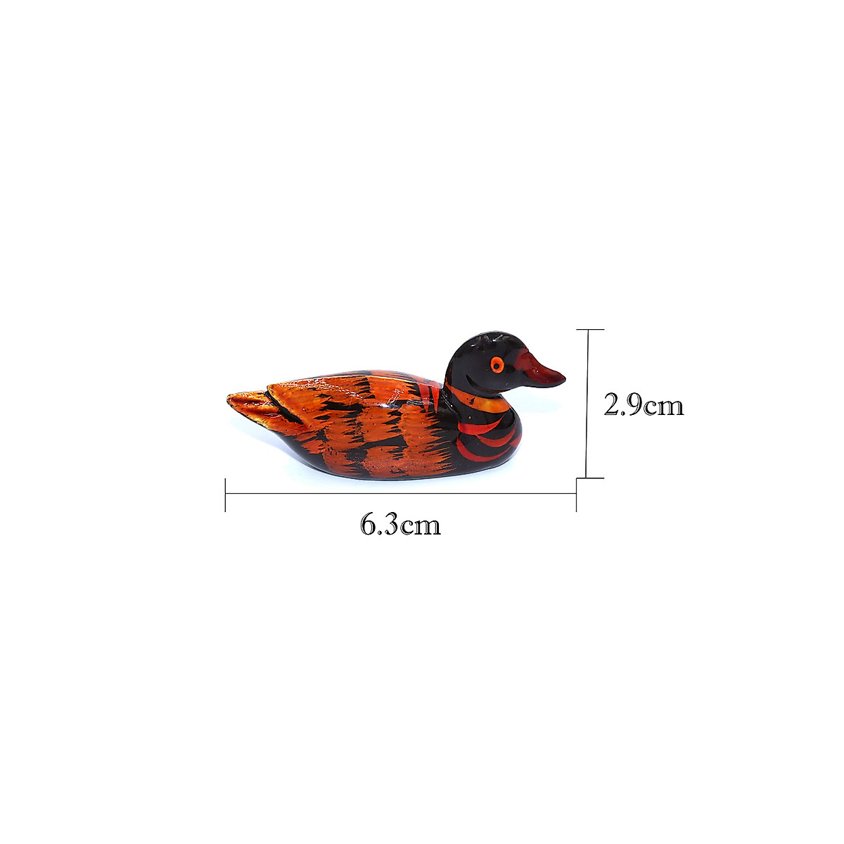 FGen 15pcs Painted Duck Chopsticks Stand Creative Chopsticks Exquisite Chopsticks Stand Exquisite Chopsticks Stand Cute Resin Duck Chopsticks Stand