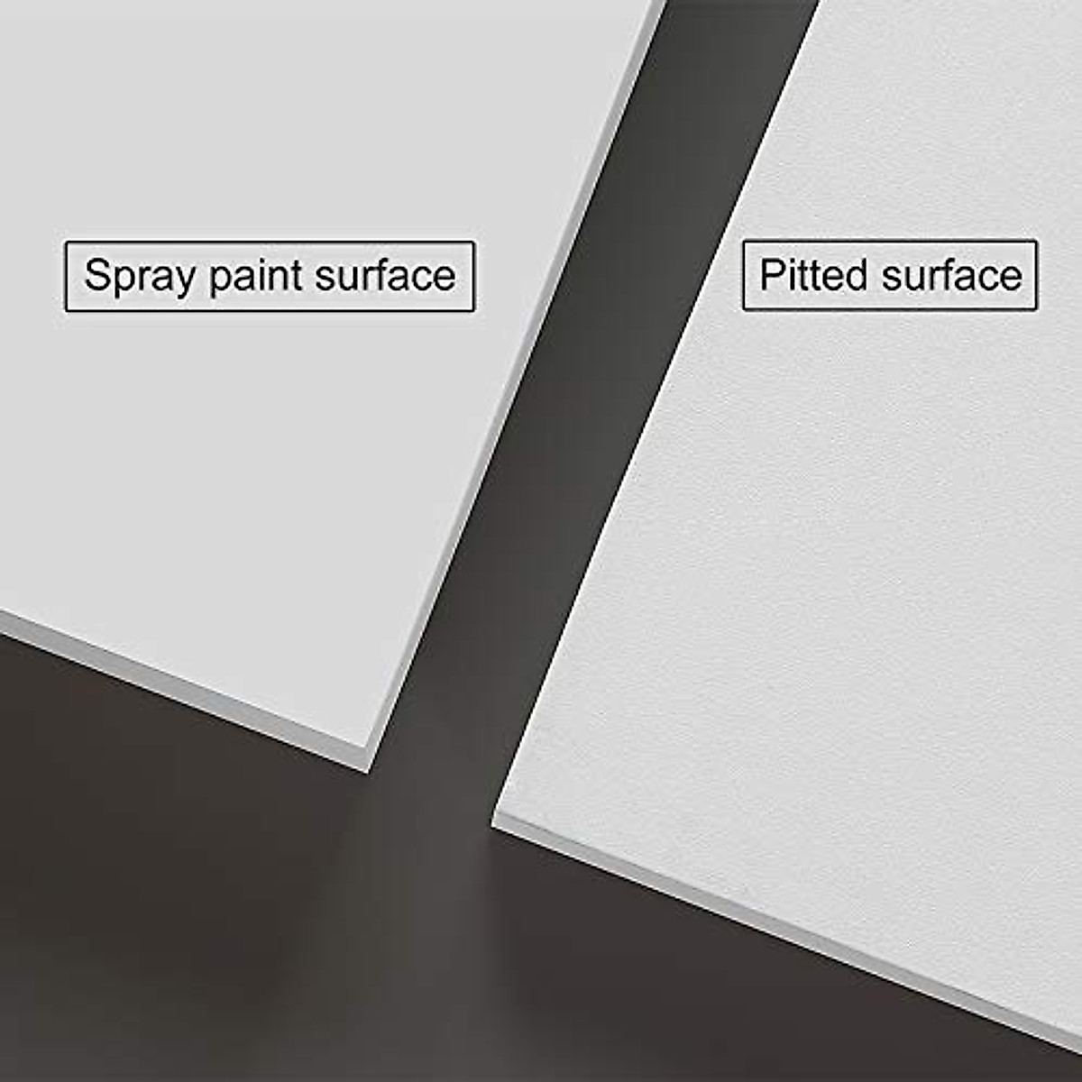 WELLAND New Chicago Floating Shelves Set of 2, 2" Thickness 9.25" Depth Floating Wall Shelves Ledge Shelves, 16-inch, White